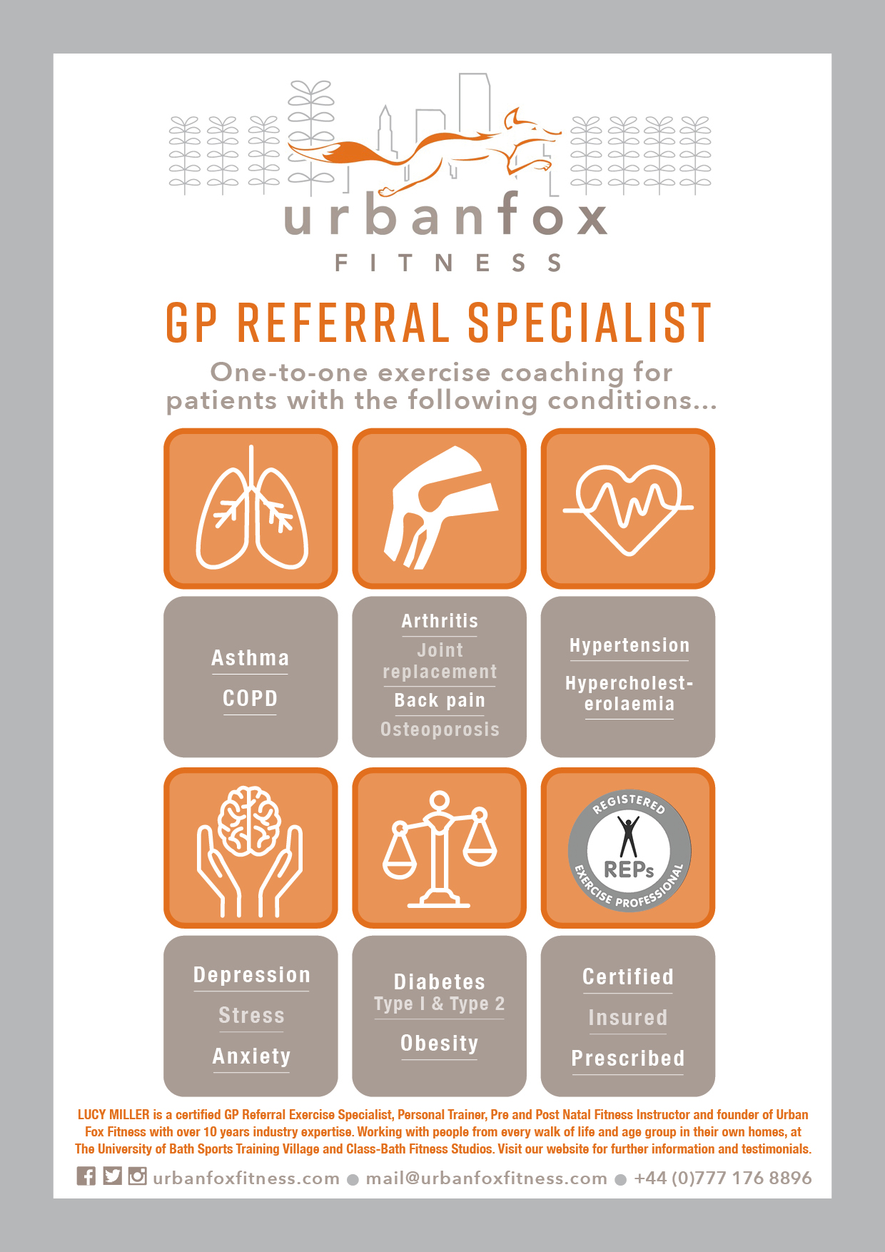 GP Referral | Urban Fox Fitness